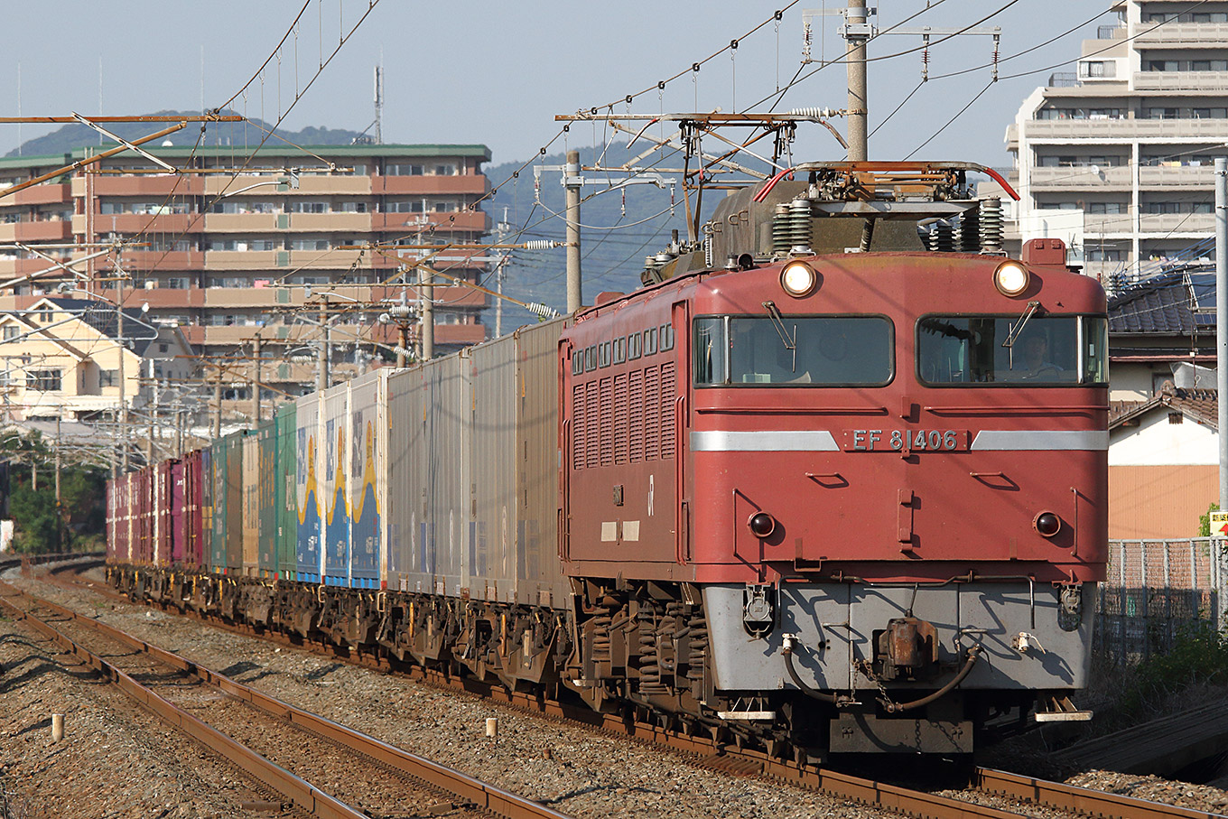 EF81 406 | 貨物列車と機関車の写真館