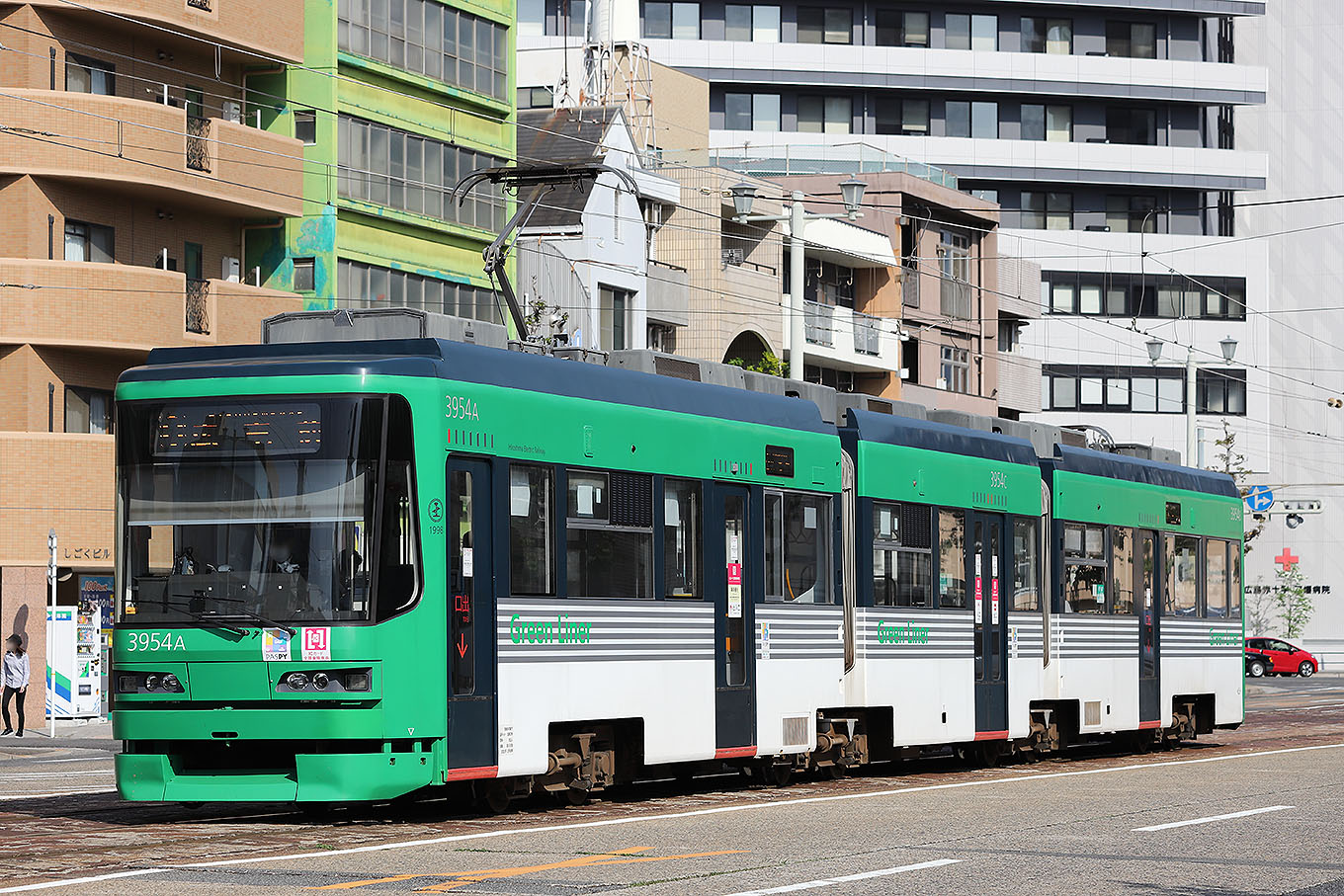 広島電鉄 3950形3954ACB | 路面電車と鉄道の写真館